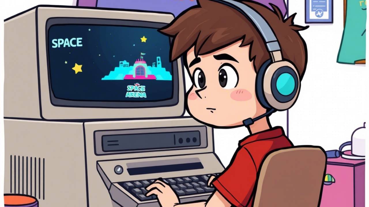 Я играю Space Arena