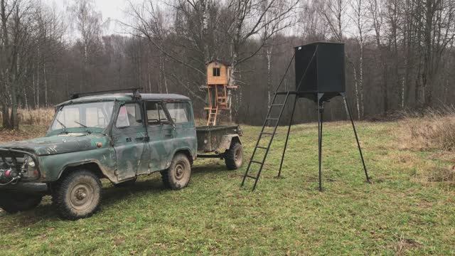 Автоматические кормушки для охотхозяйств