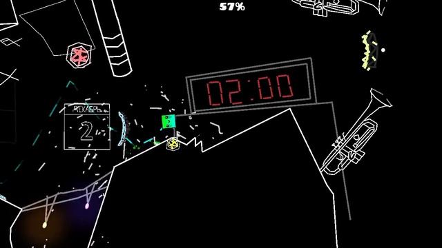 прохожу сложные уровни в ГД я прошёл пряничный домик (medium demon )