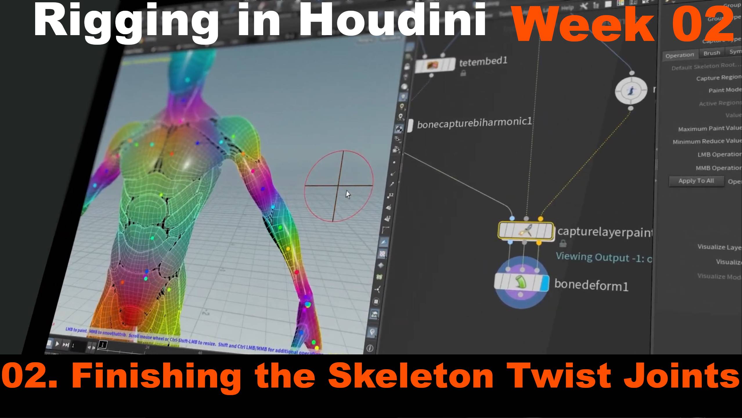 02. Finishing the Skeleton Twist Joints