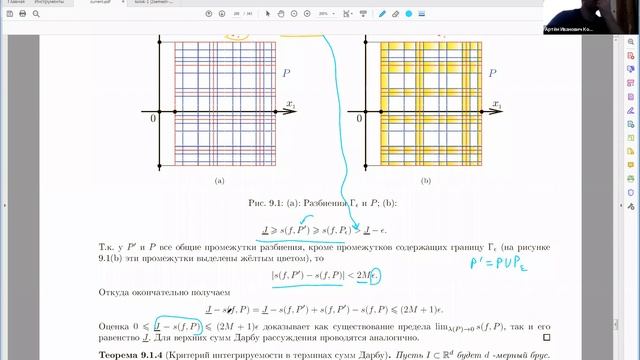 8. Кратный интеграл. Определение. Теорема Фубини.