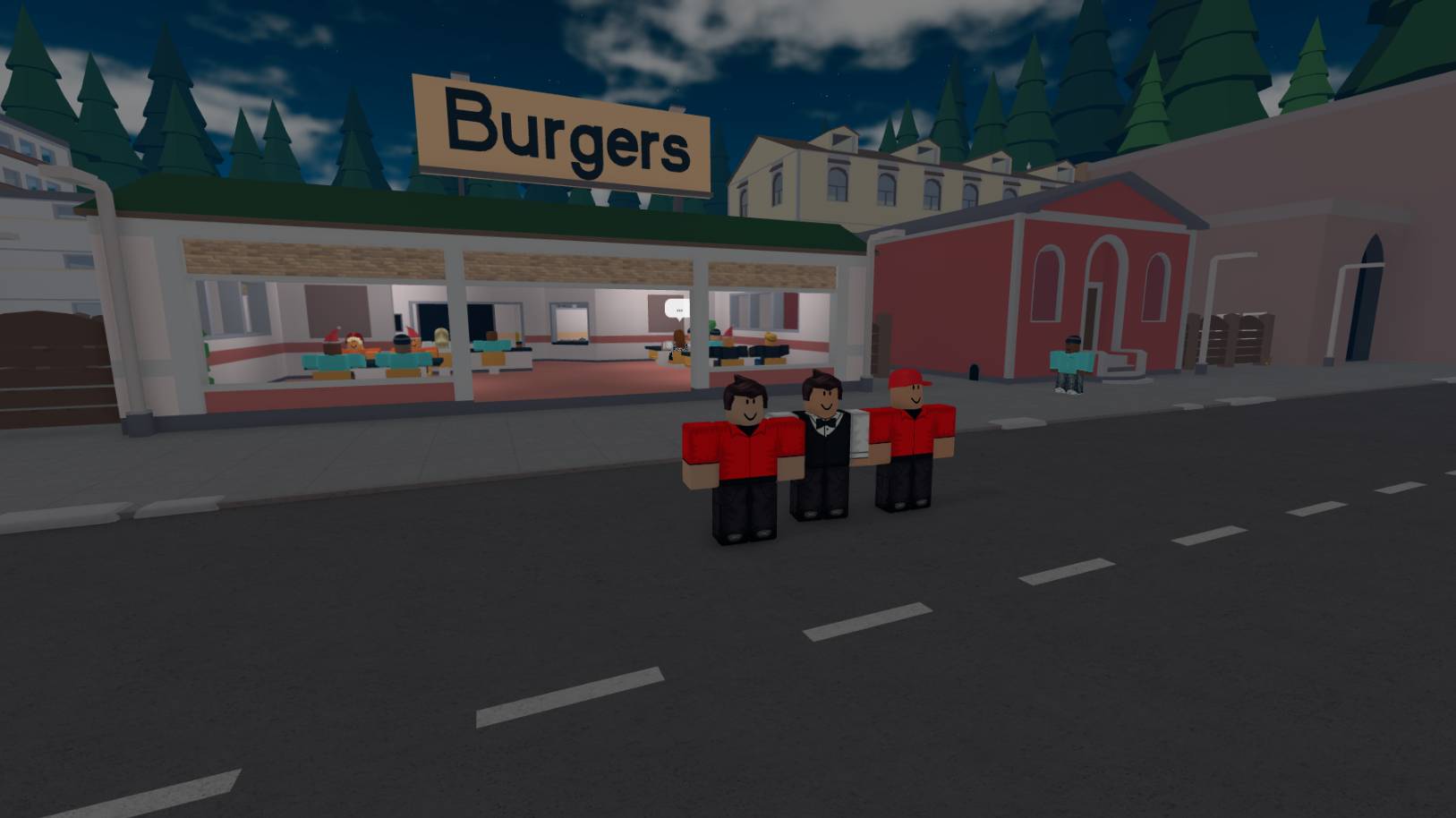 ROBLOX готовим бюргеры