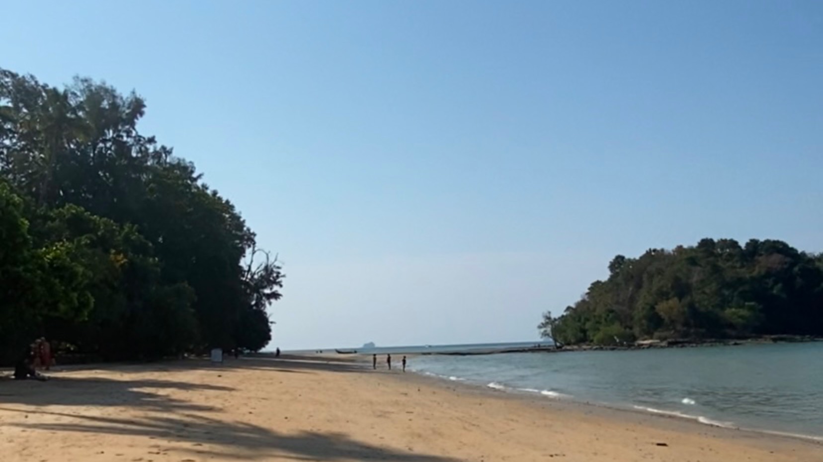 Краби. Пляж. Утро