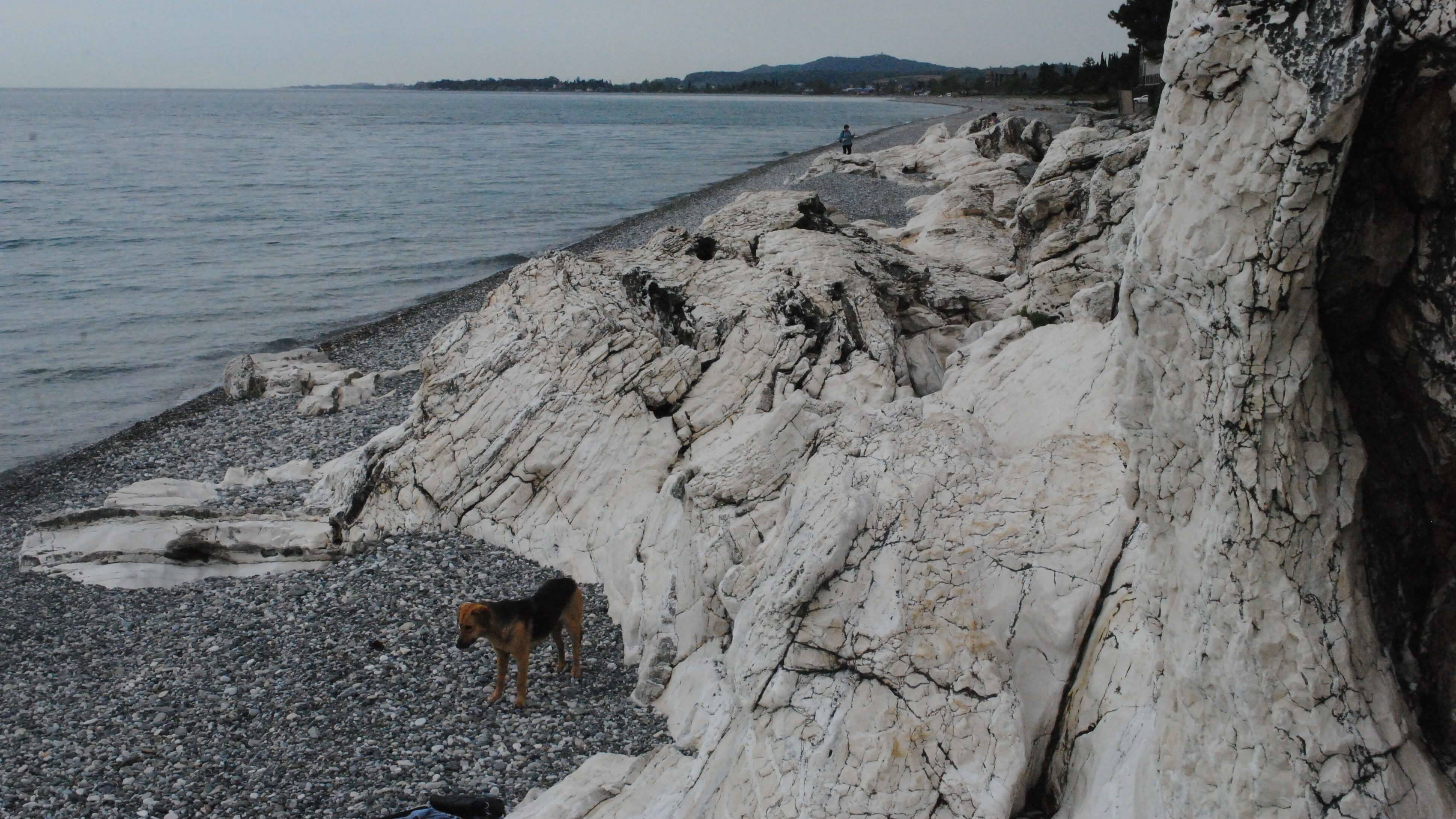 Абхазия. Белые скалы и Холодная речка (Abkhazia. White Cliffs and Cold River)