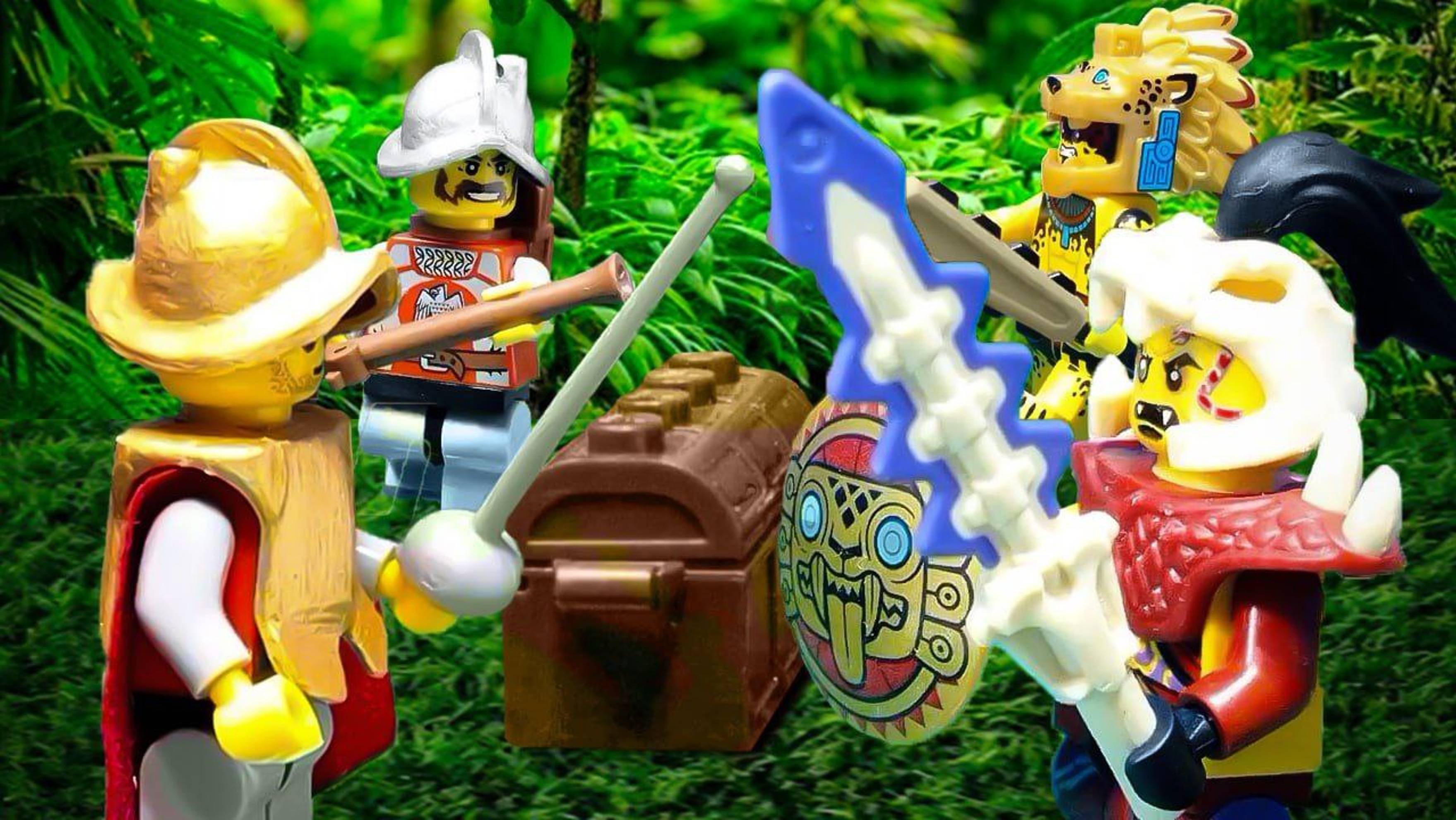 Ацтеки против конкистадоров.