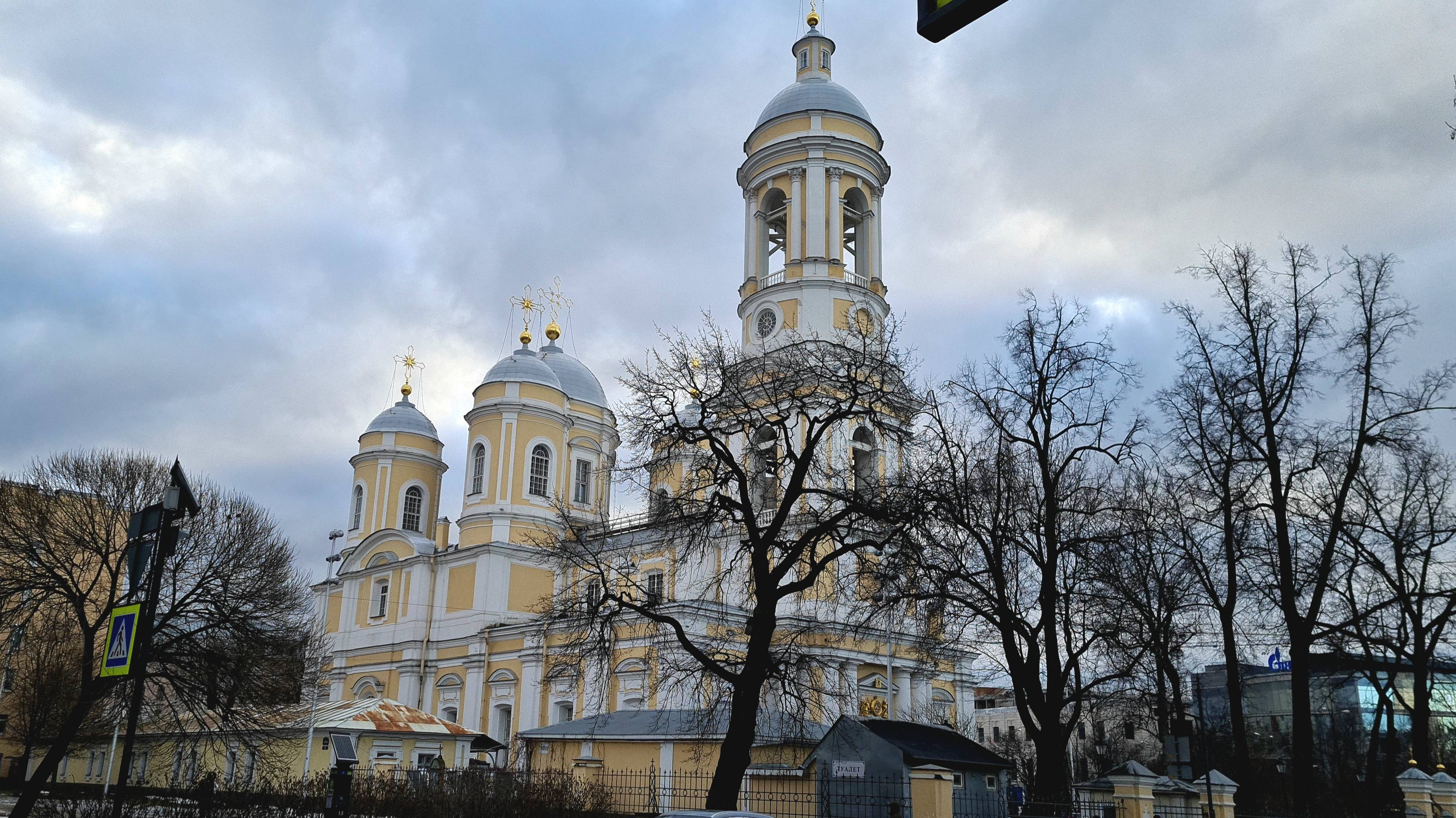 Санкт-Петербург. Гуляем по городу в снегопад.