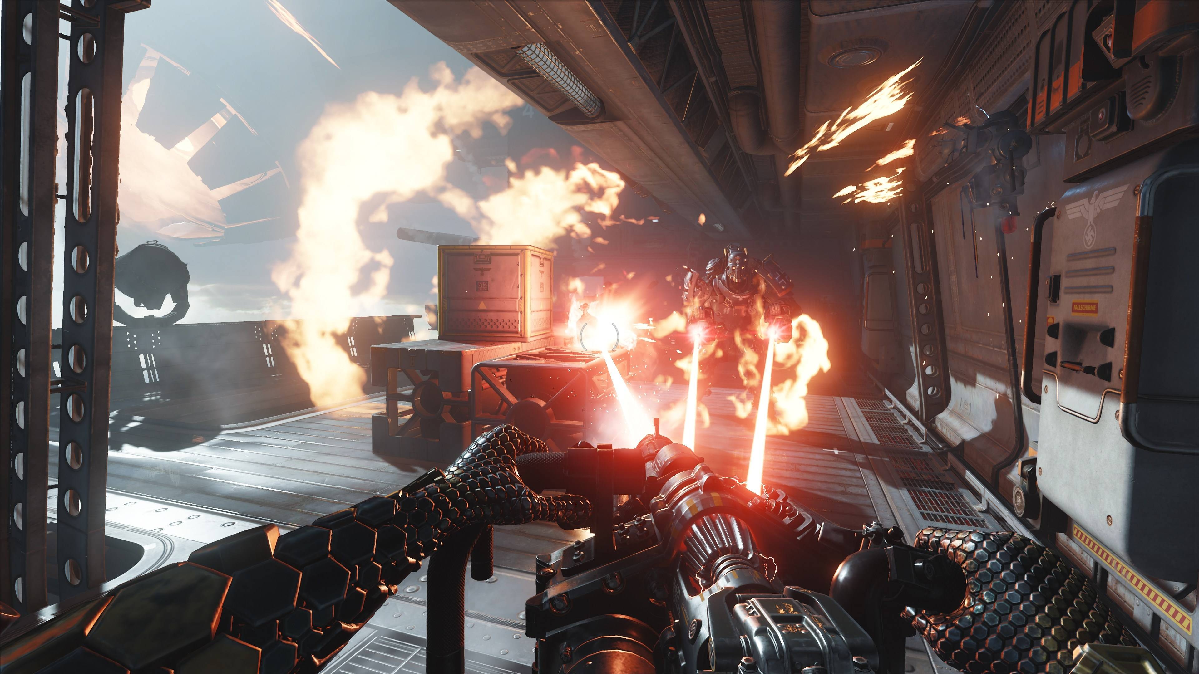 Wolfenstein II  серия №3 Спасение