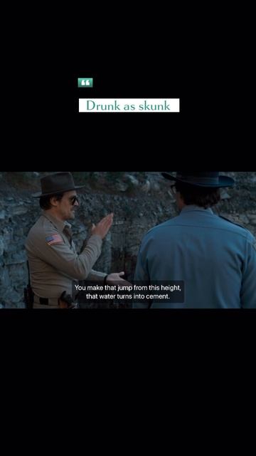 Английский с сериалом Очень странные дела "Drunk as skunk"