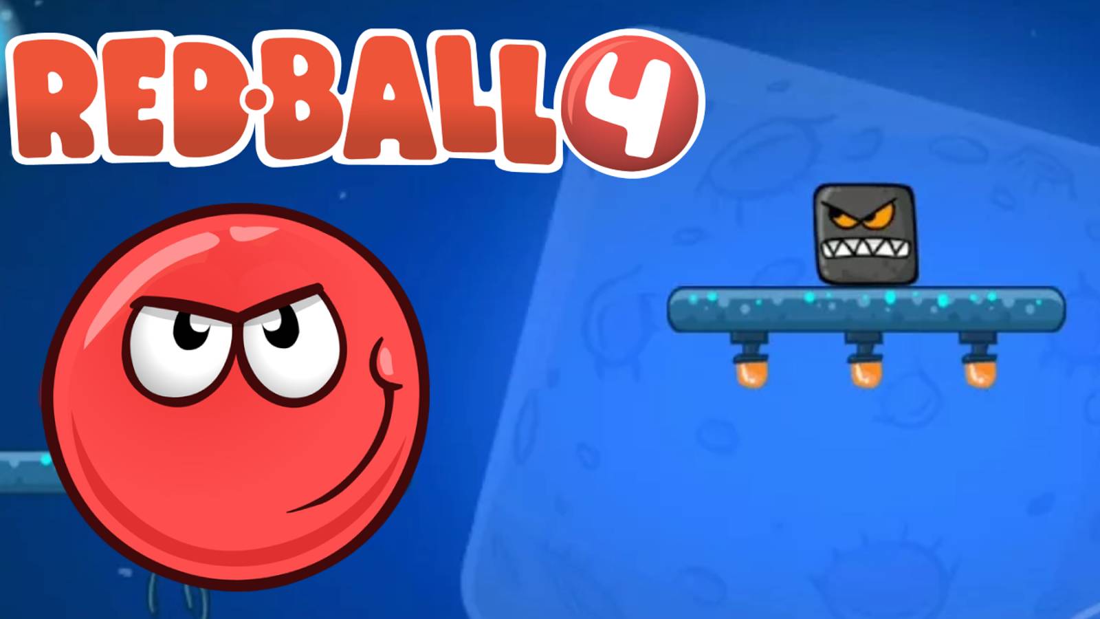 Самые Необычные Лунные Уровни😡😮 | Red Ball 4