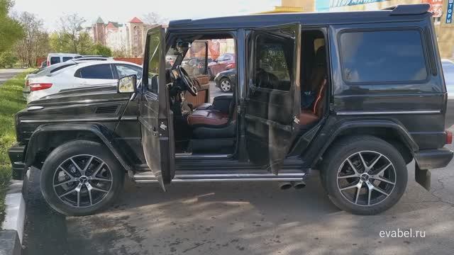 Mercedes G class W463 2-е поколение 5-й рестайлинг  eva коврики в салон evabel.ru 8800-222-48-45