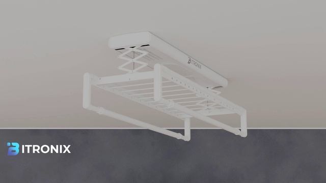 Умная подвесная потолочная сушилка для белья BITRONIX X3 Multifunction
