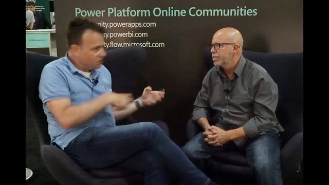 Kees Hertogh & Steve Mordue at Microsoft Business Applications Summit ...