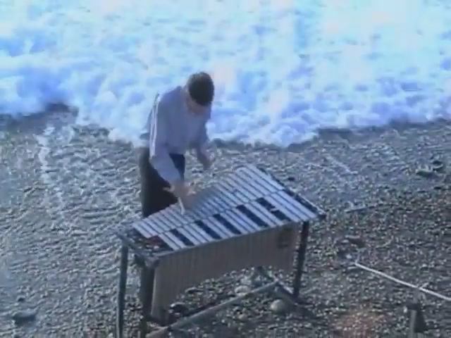 Вибрафон на берегу моря. Концерт Алексей Чижик соло Вибрафон 1996.