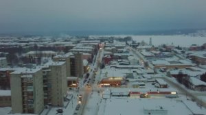 🚁 Лысьва с высоты. ✅ Район рынка / Ул. Чапаева / ЛМЗ / 02.02.2020 г. Видео: Александр Рябичко