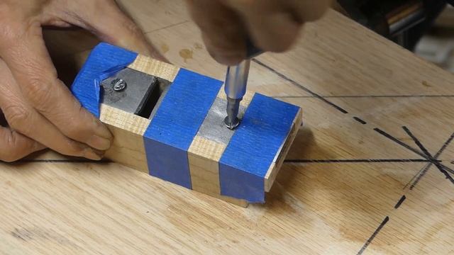 Изготовление углового рубанка