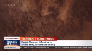 TIANWEN-1 MARS PROBE: China confirms probe lands on Mars, rover Zhurong to begin exploration