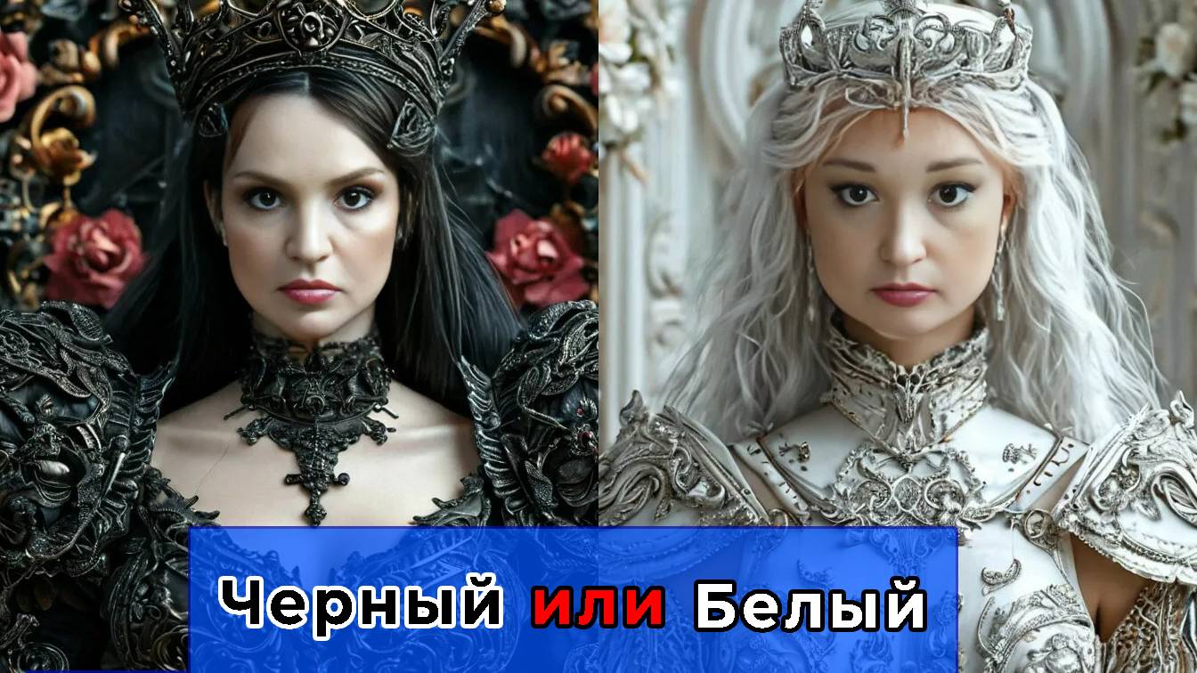 Чёрный или Белый 🖤🤍