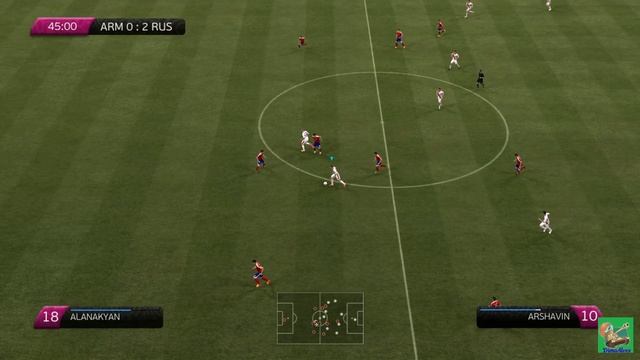 Fifa 12. Euro 2012. Armenia - Russia