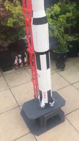 Model Rocket 🚀 Space X Starship /Saturn V Apollo 11 count down # shorts