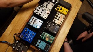 Alec's Pedalboard Demo 2024 - A working man's pedalboard