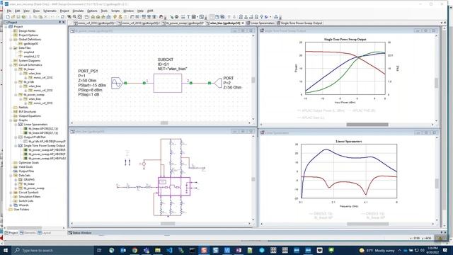 WLAN PA Design with Microwave Office to Virtuoso Front-to-Back Workflow & Cross