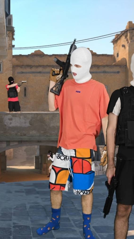 😂 ФЕЙЛЫ С ФИЗИКОЙ КС | ИГРОКИ CS ЛЕТАЮТ | МЕМ CS #shorts #cs2 #кс #мем #прикол #dinoboss #динобосс