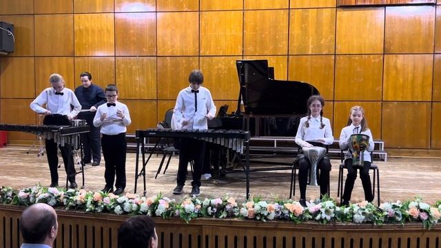 Ансамбль ударных инструментов им.В.П.Шабашова. Хачатурян «Лезгинка»