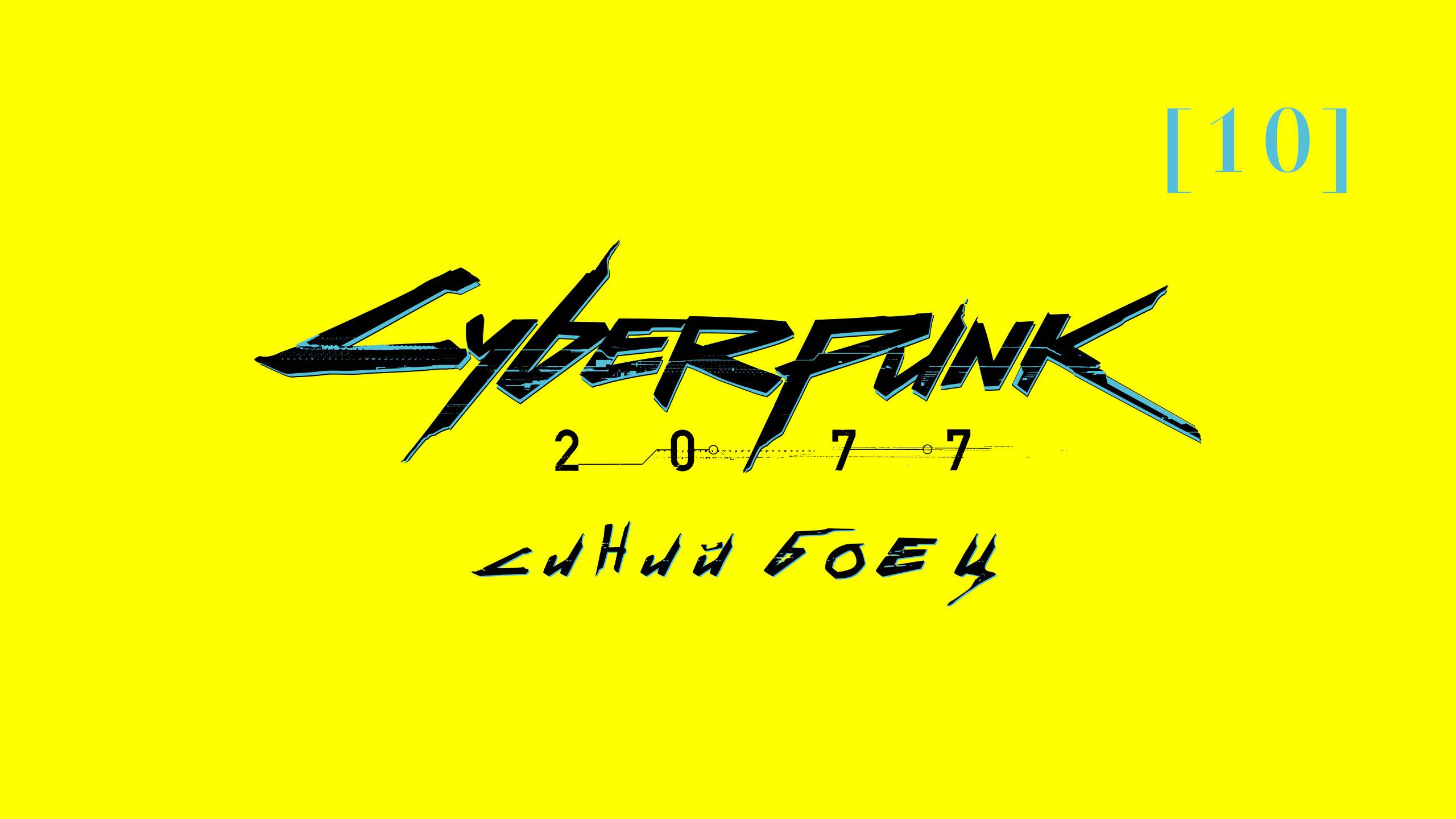 Cyberpunk 2077 | 10 | Синий боец