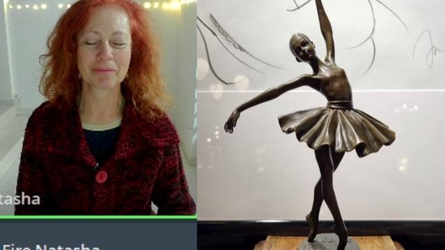 Красивая фигура через силу мысли