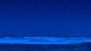 Planet of Lana: crossing into the desert | the beautiful stars at twilight