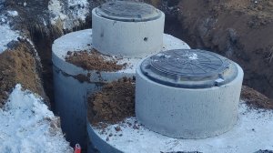 Установка септиков, копка колодцев вручную, город Омск
