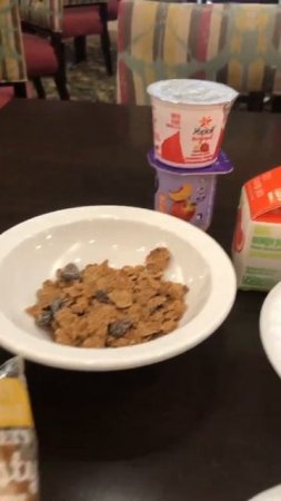 Еда в Америке Вкусный ли Завтрак в отеле Хилтон