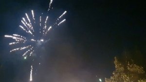 Свадебный фейерверк.