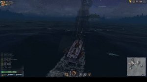 World of Sea Battle. фарм на Constitution в 5 локе...
