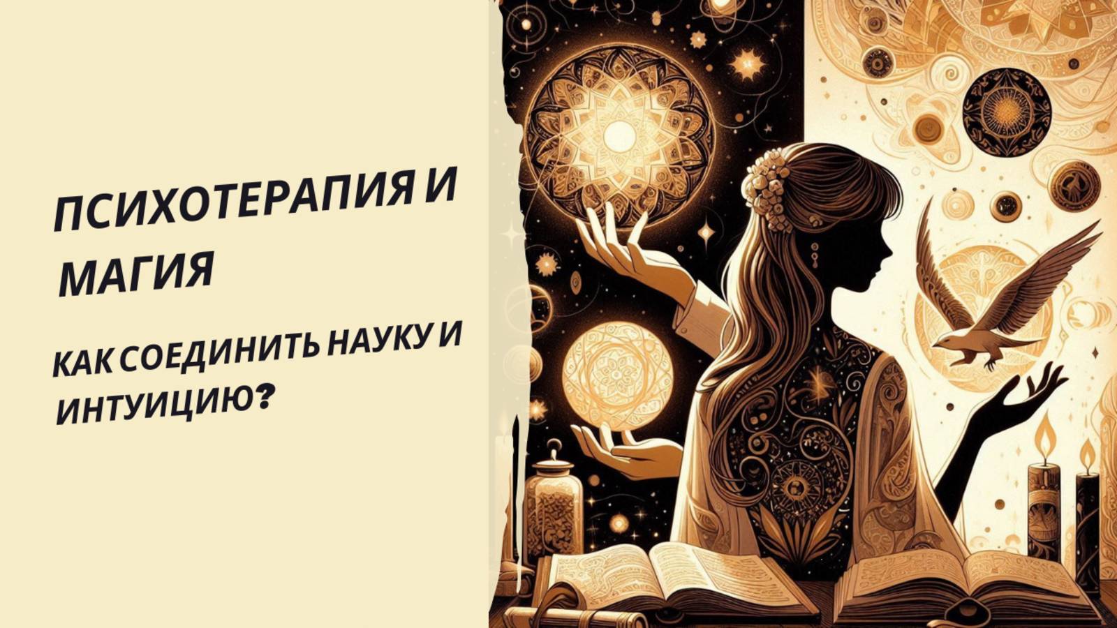 Психотерапия и магия: как соединить науки и интуицию?