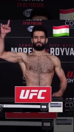 🇹🇯 Мухаммад Наимов в весе - 66,22 кг #tajikistan #dushanbe #ufc
