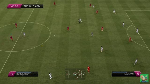 Fifa 12. Euro 2012. Russia - Armenia