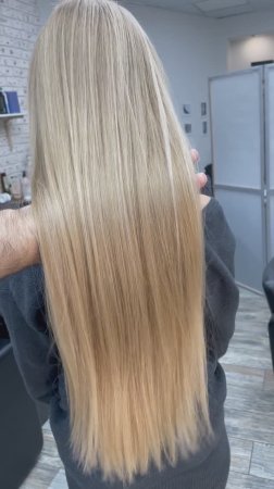 Техника окрашивания  аиртач +тонирование без аммиачной краской