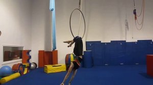 Circus Aerial Hoop Dance Routine - Hurricane - 30 Seconds to Mars