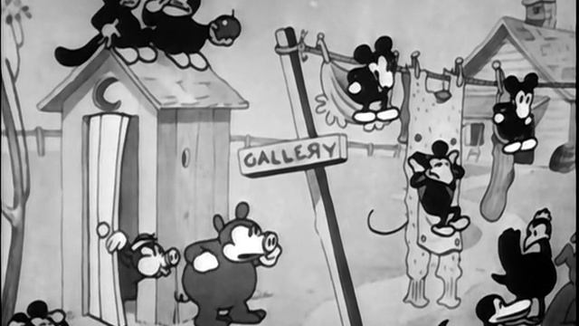 Черно-белый Микки Маус 05.Mickey's.Follies.1929