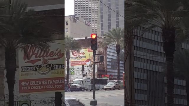 New Orleans. Feb 2020. Part of Bus Tour on Canal St and French quarter