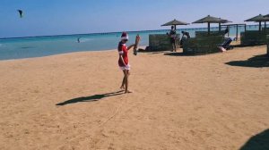 Santa in town - Marsa Alam kite chill