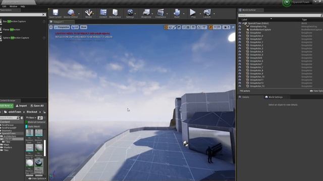 05 - Spanish Town - Backdrop Vista Blockout