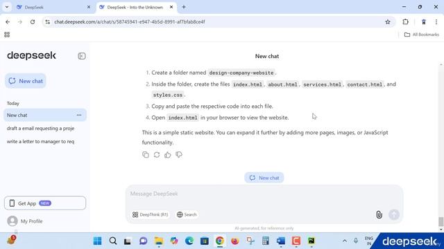 18 -Building Smarter Websites- A Step-by-Step Guide with DeepSeek