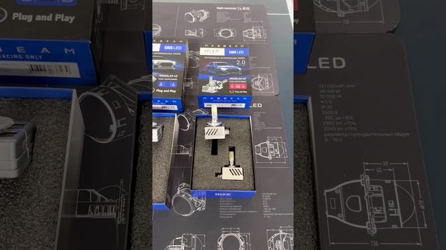 Светодиодные лампы MTFLight D series LED замена ксеноновых ламп D1S D2S D3S D4S D5S D8S