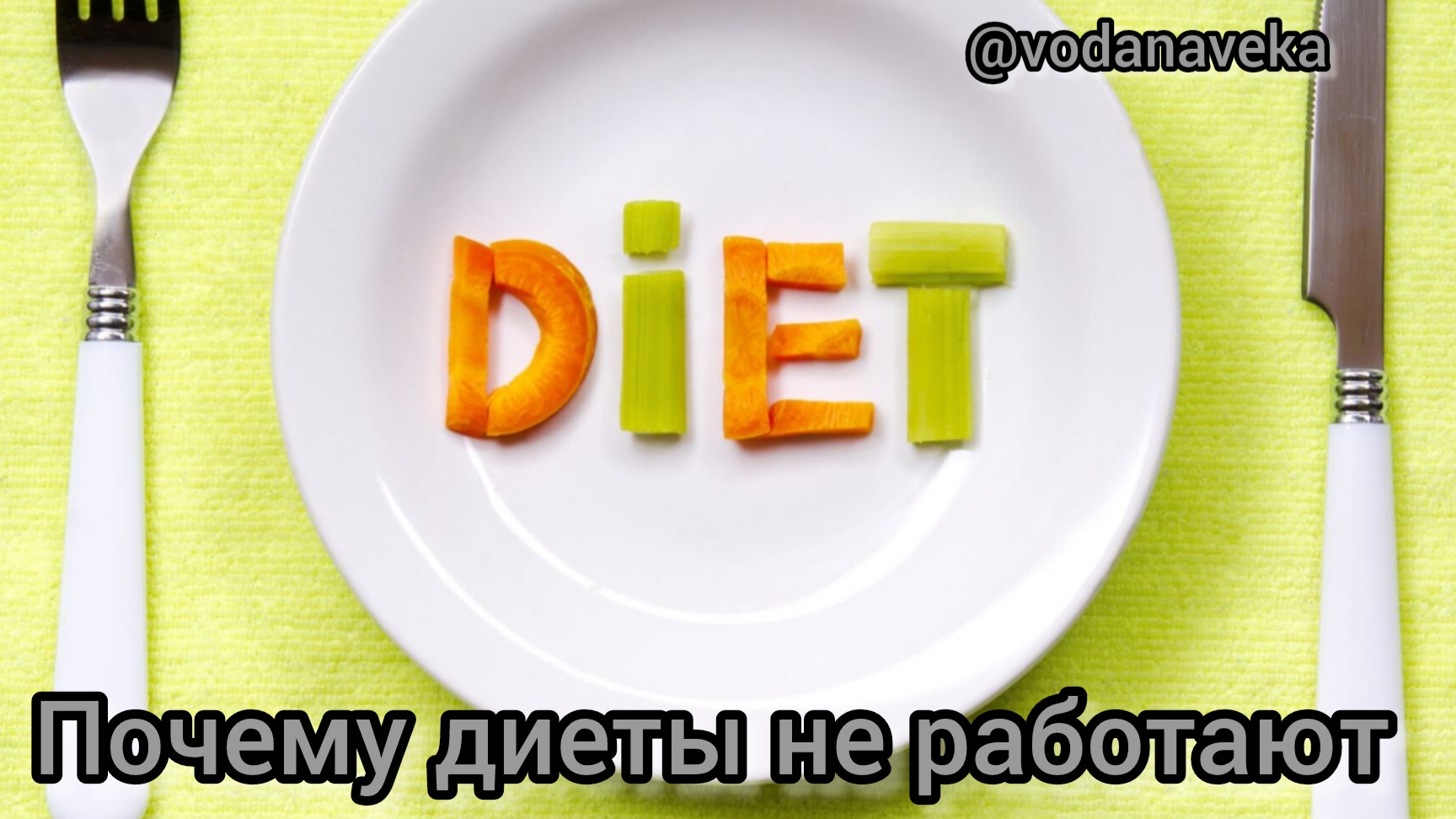 Почему диеты не работают?
