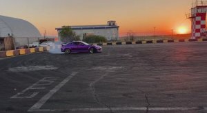 Дрифт на закате особенно прекрасен. Vip Racing