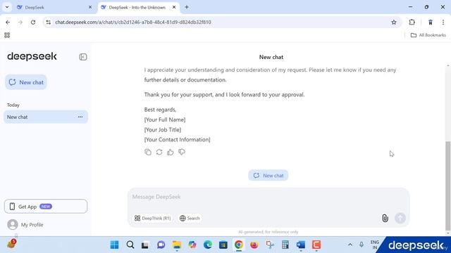 13-Using DeepSeek’s GUI for basic operations (no coding required)