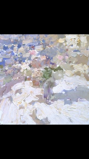 Bato Dugarzhapov. Paintings Flowers by Sea (Цветы у Моря) #pleinairart #oilpainting #openairpainting