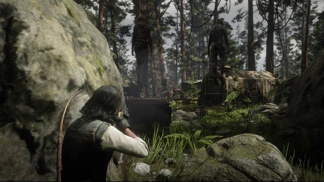 Прохождение игры Red Dead Redemption 2.
Квест - Тяжелый день дядюшки